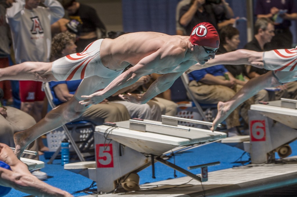 Utah, Arizona Swimming Split; UNLV Struggles