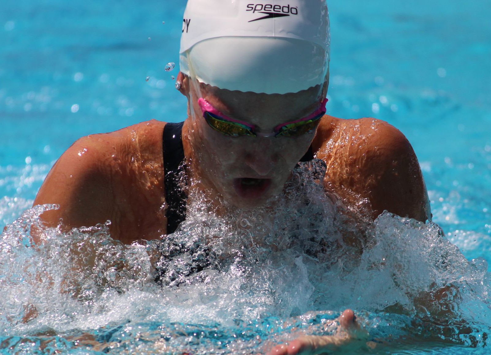 Video Interview: Jessica Hardy Swimming Her Favorite Event in Her Home ...