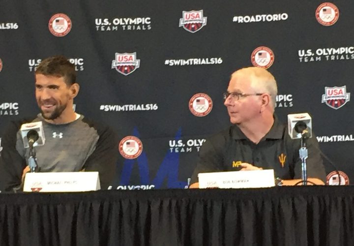 (Video Interview) Michael Phelps and Bob Bowman Pre-Olympic Trials