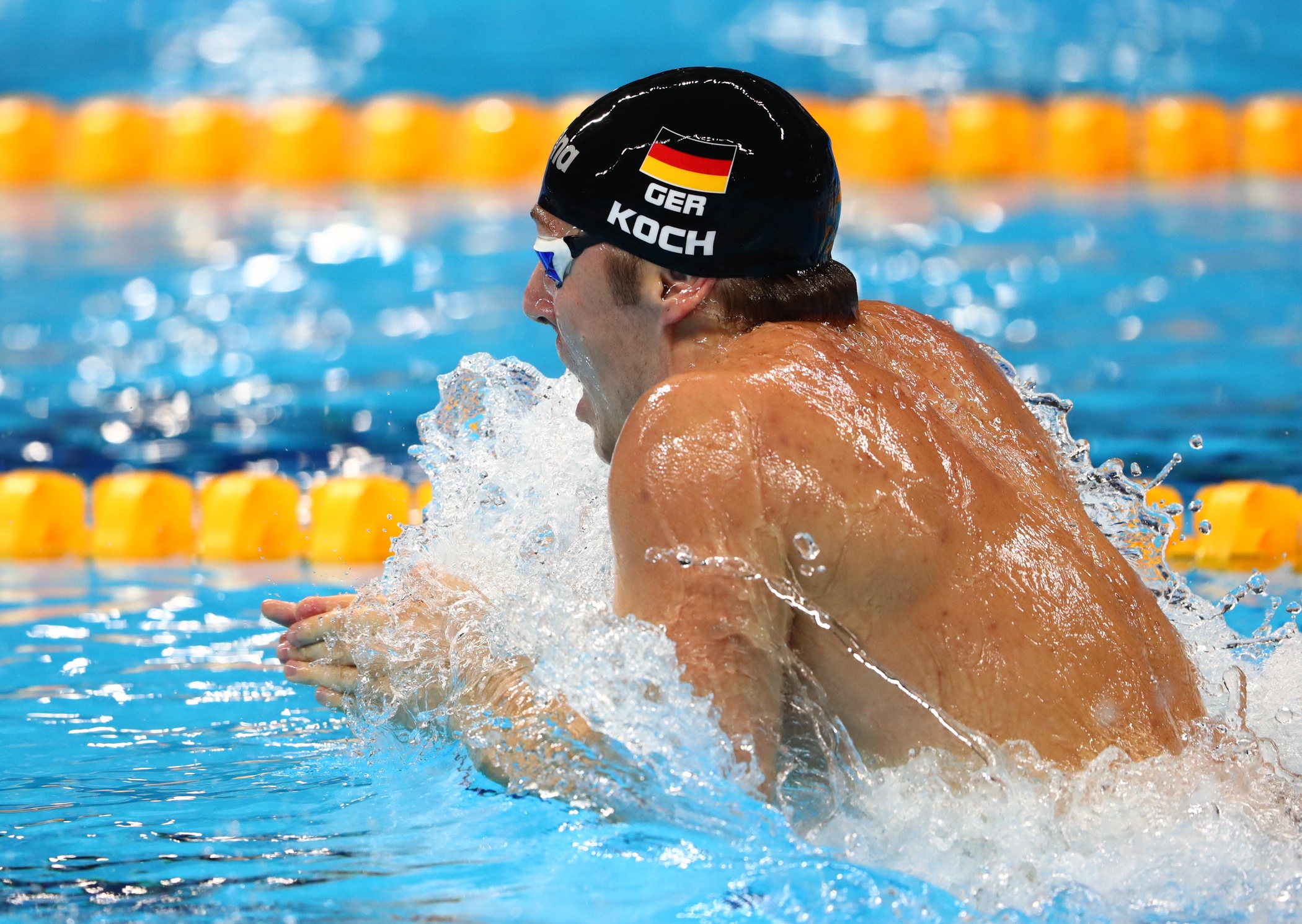 Koch Wins 200 Breast, Graf Breaks National Record at German Champs