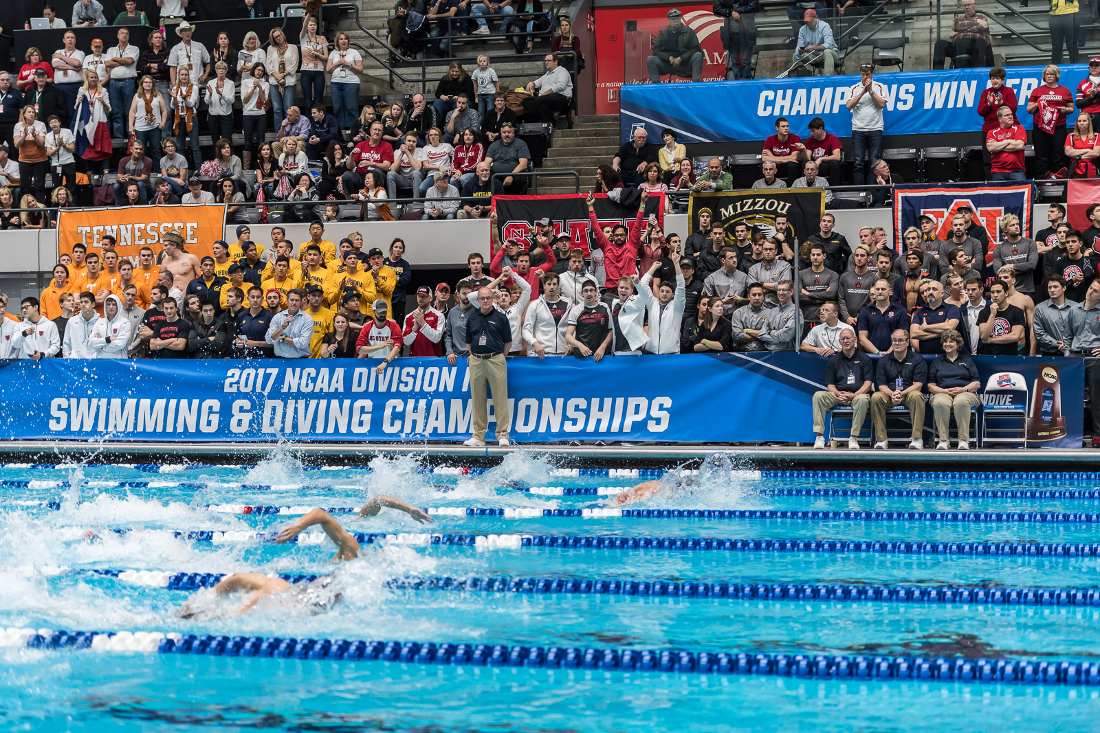 2017 NCAA Division I Men's Swimming and Diving Championships: Friday ...