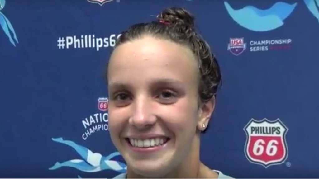 (Video Interview) 15-Year-Old Regan Smith Ready to Take on the World ...