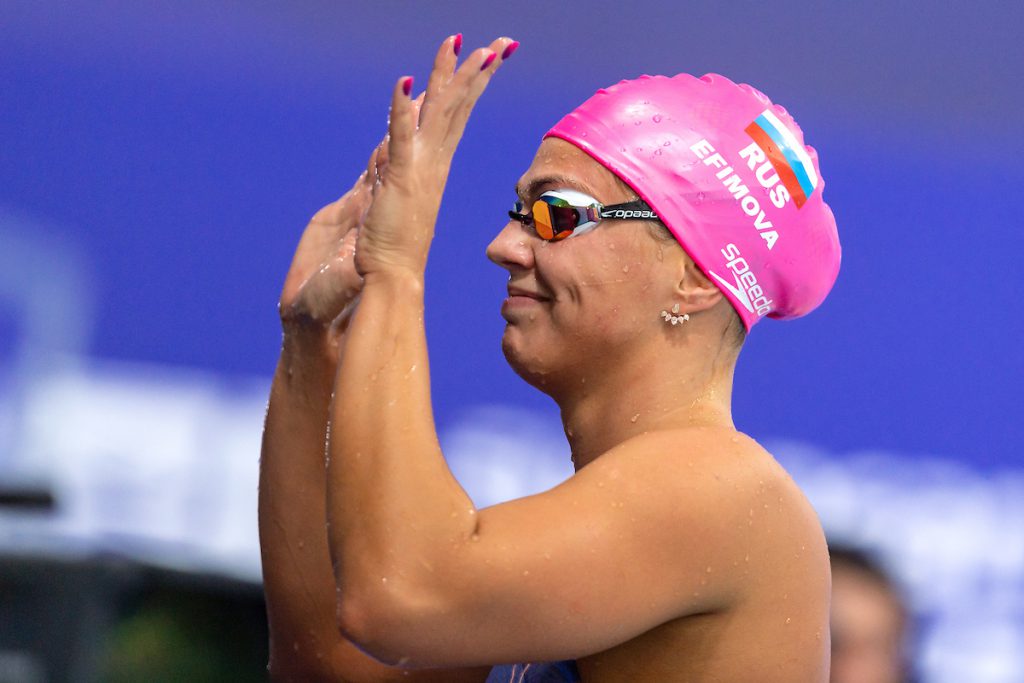 Yulia Efimova Takes 200 Breast Euro Title in 2:21.31