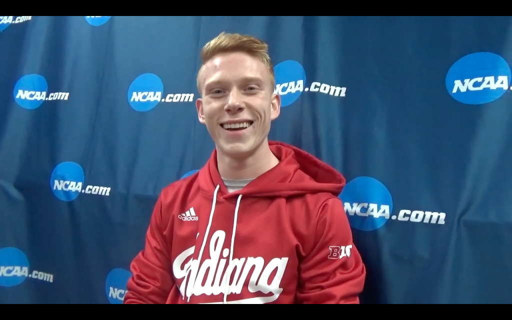 NCAA Men's Championship: Indiana's Andrew Capobianco is Top Seed