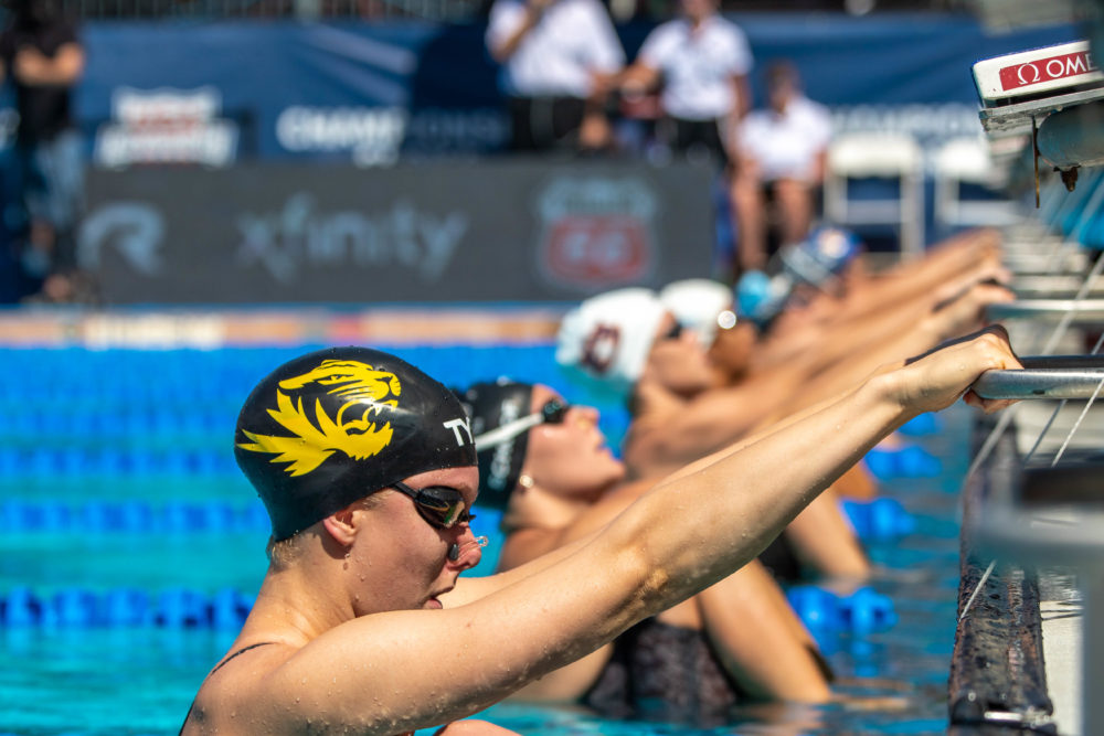 Sarah Thompson's 51.9 100 Back Highlights Missouri's Win Over TCU ...