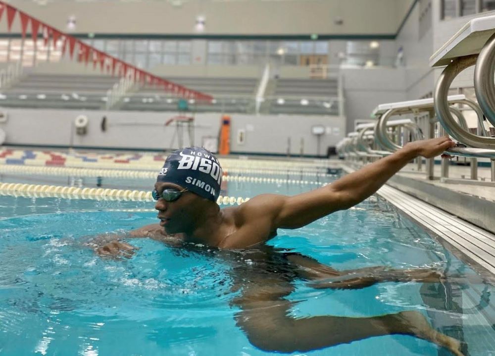 Miles Simon is Breaking Boundaries As A Howard University Swimmer