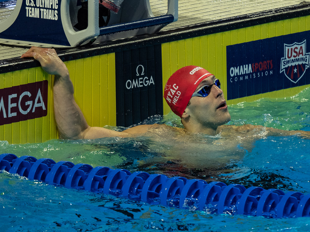 Olympic Trials: Ryan Held Misses Olympic Team Despite 6th in 100 Free