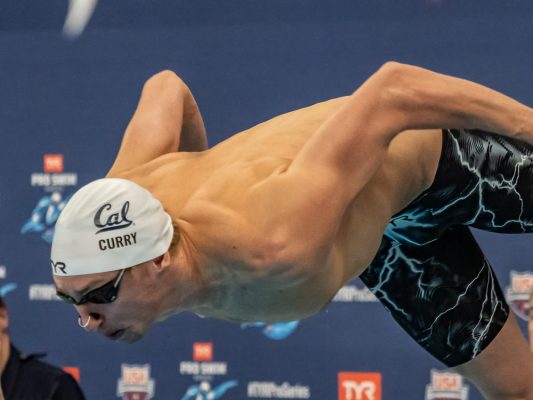 Brooks Curry Leads Field in 100 Freestyle Prelims at TYR Champs
