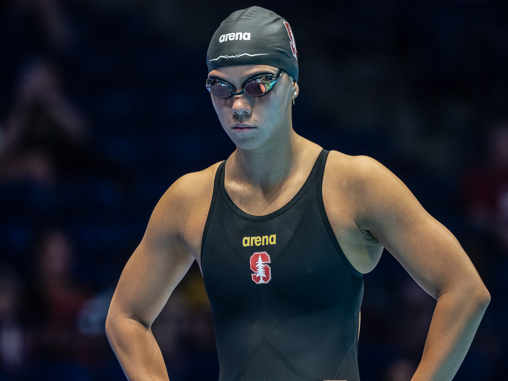 Lucy Bell Swims Nation's Fastest 200 Breast as Stanford Beats Cal