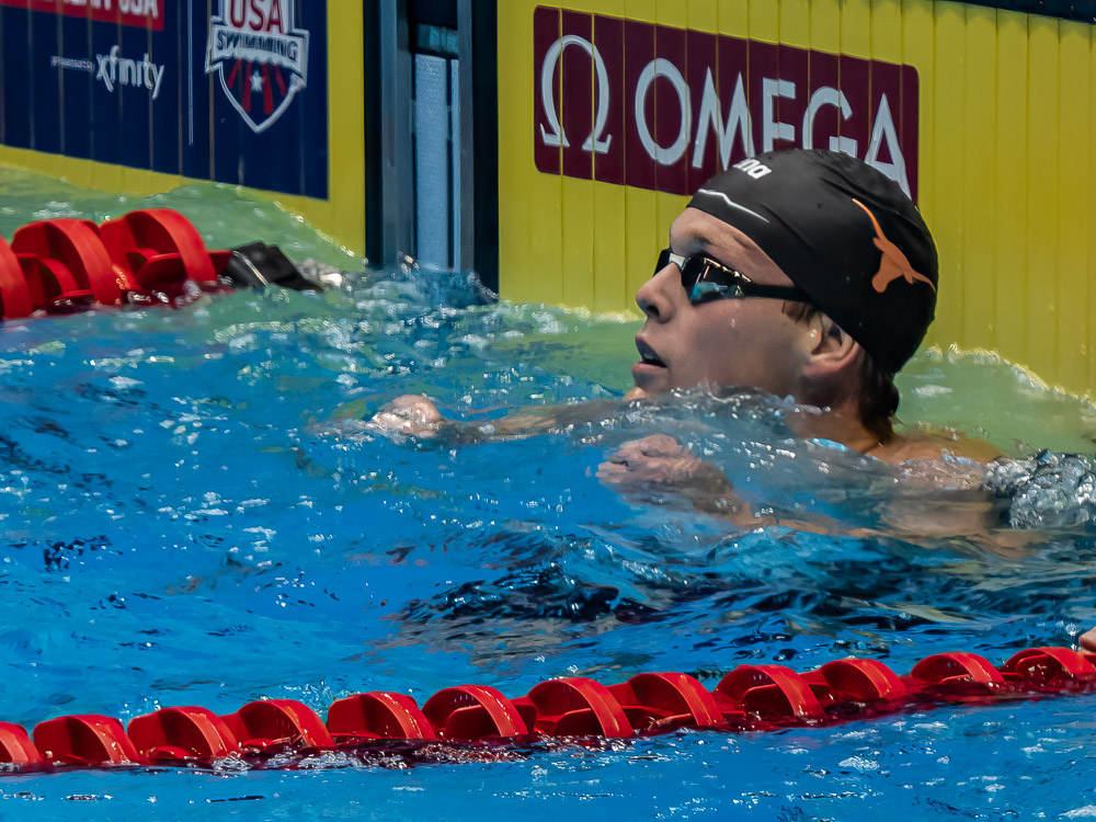 Luke Hobson, Emma Sticklen Shine as Texas Defeats Indiana