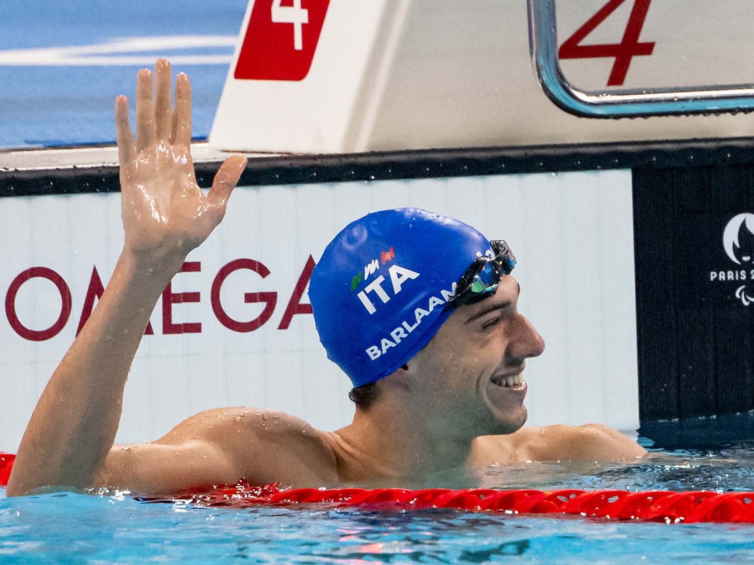 Paralympic Games: Simone Barlaam Sets WR in S9 50 Free