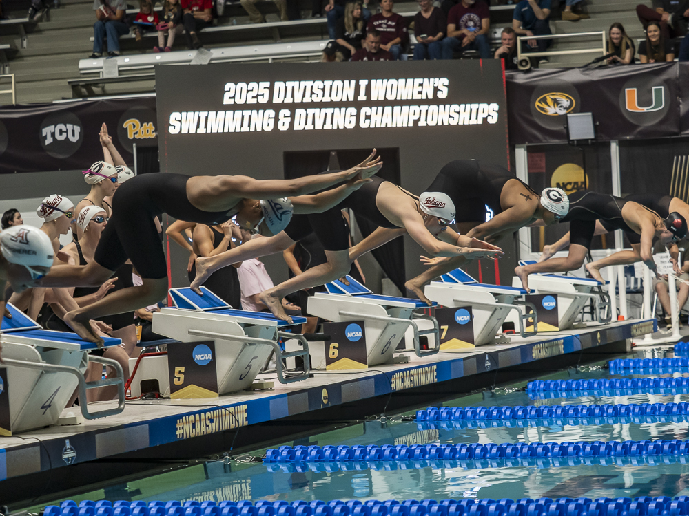 NCAA Women's Championships Day 4 Prelims: Emma Sticklen Lowers Meet ...