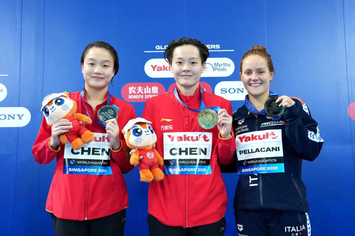 World Championships: Chen Yiwen, Chen Jia Go 1-2 in 3-Meter